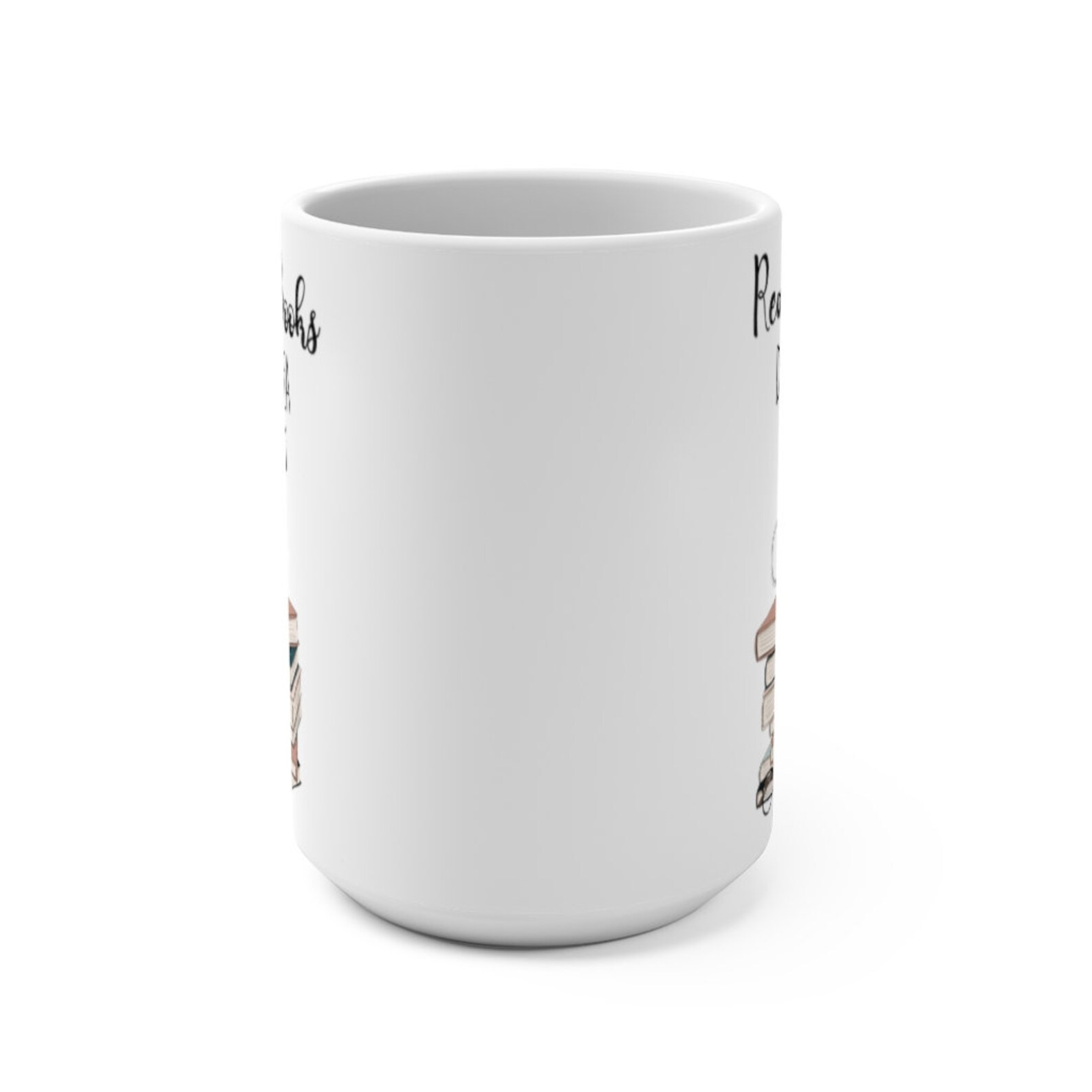 Read Books Drink Tea Be Happy Mug, Bookworm Coffee Cup, Gifts for the ...