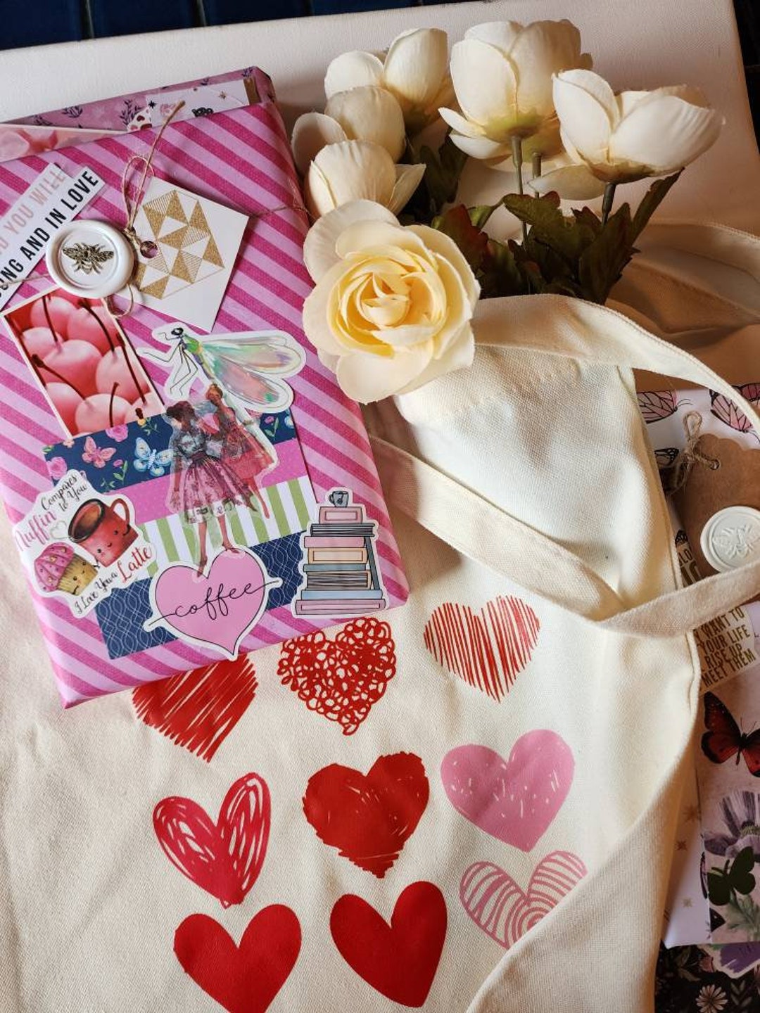 Surprise Book and Tote, Romance Blind Date With a Book, Mystery Book ...