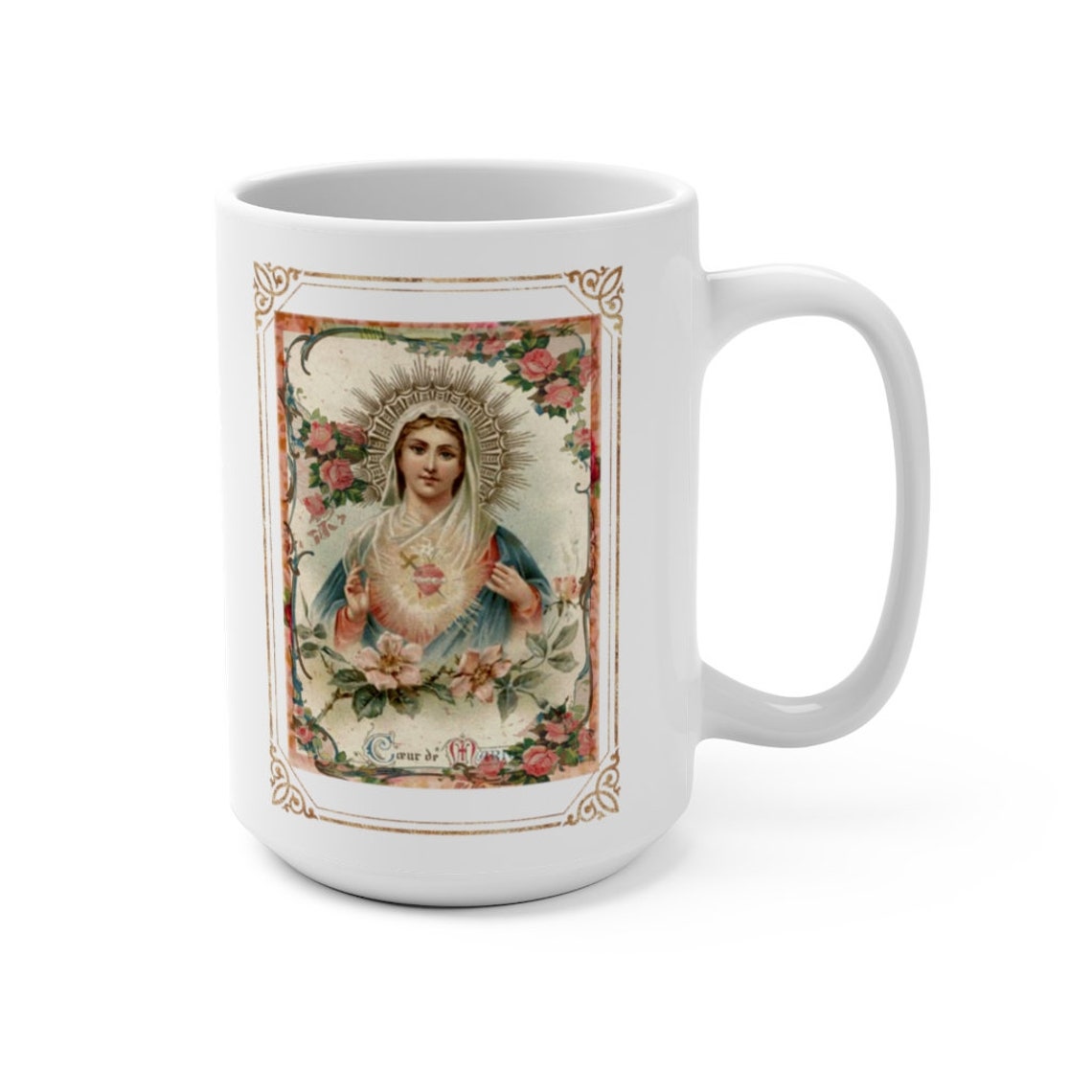 Virgin Mary Prayer Mug Catholic Gifts Christian Mugs Gift - Etsy