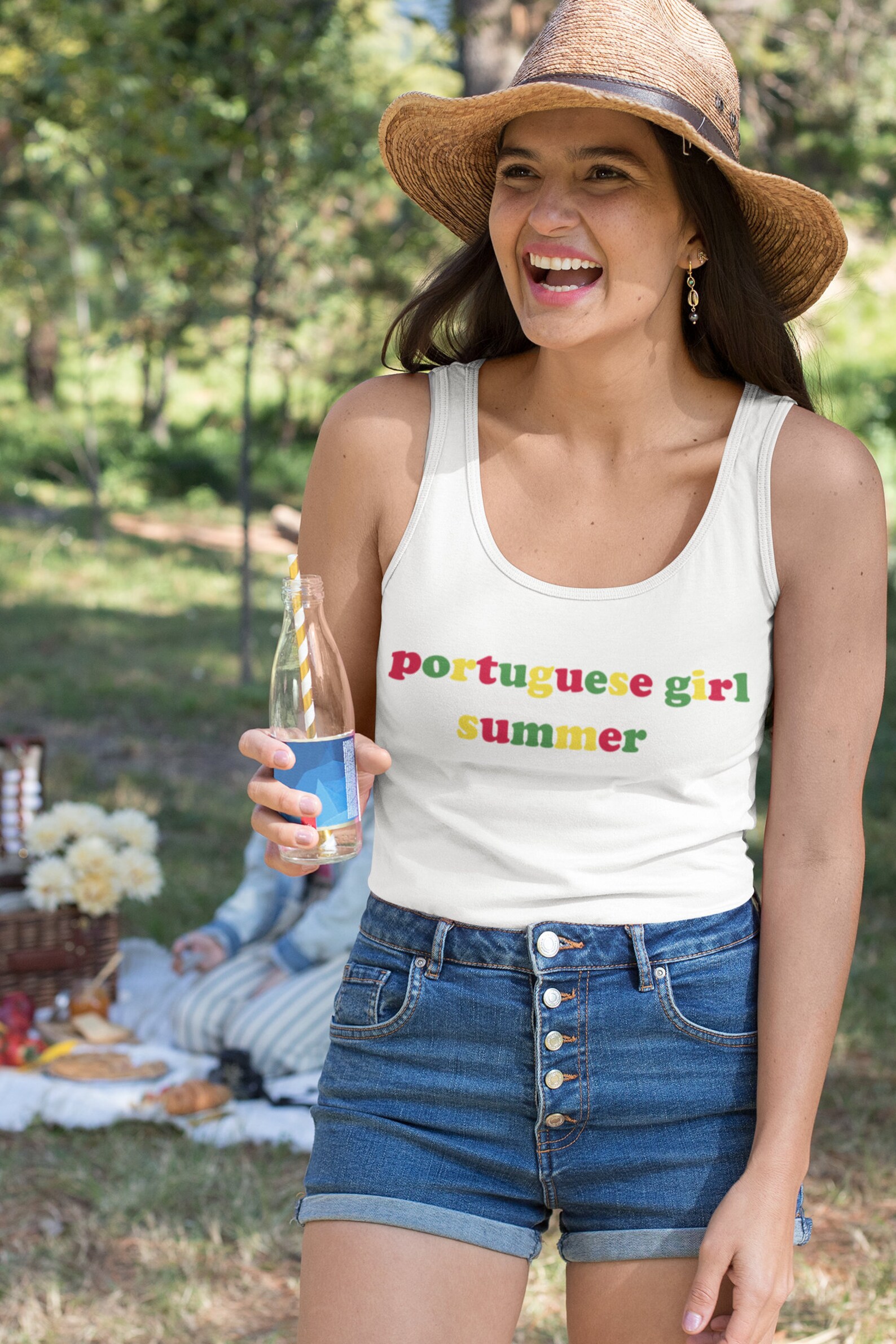 Portuguese Girl Summer Tank, Hot Girl Summer Tank Top, Portuguese Pride ...