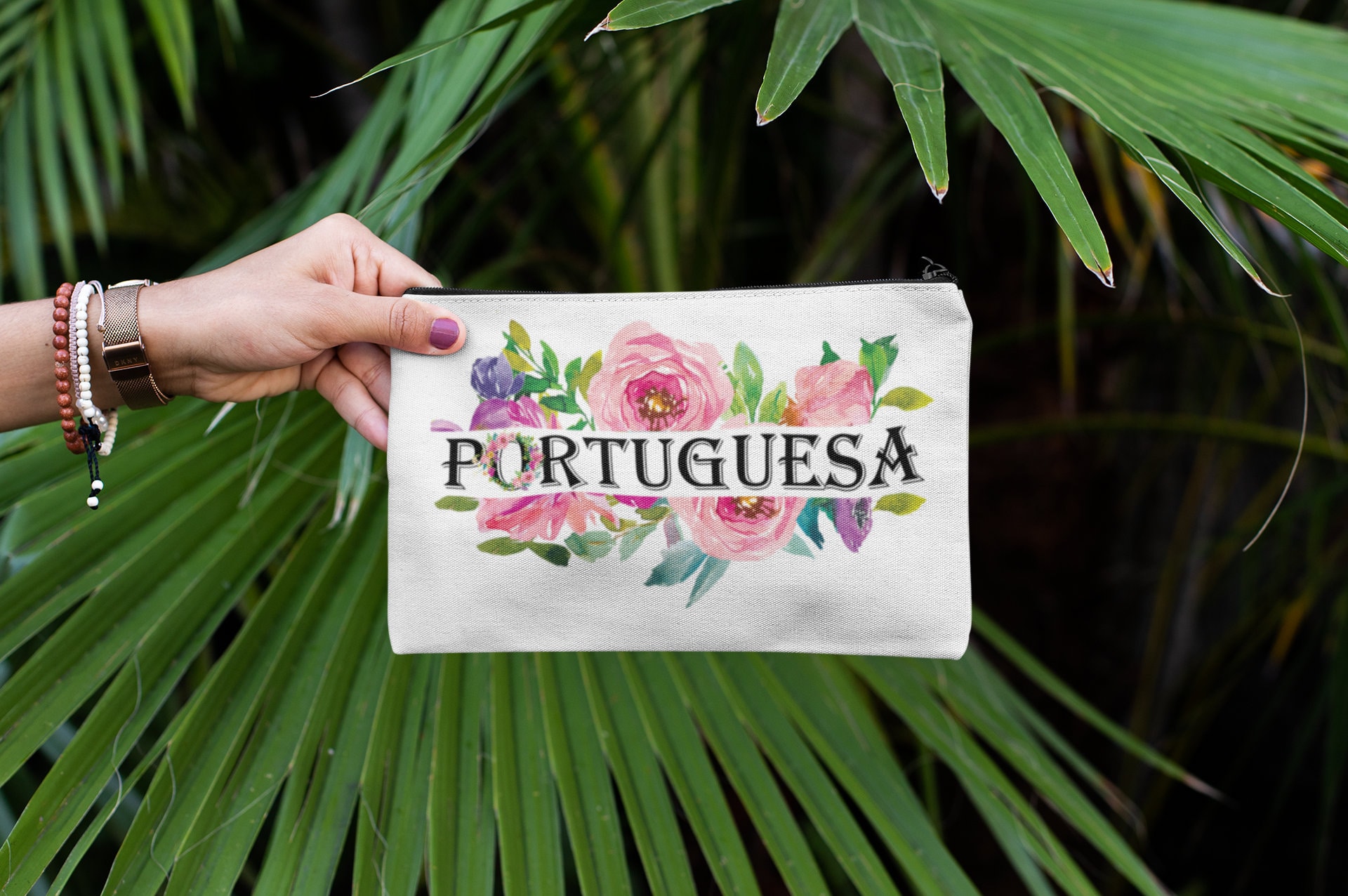Portuguese Floral Makeup Bag, Portuguese Girl Gifts, Portugal Gifts ...