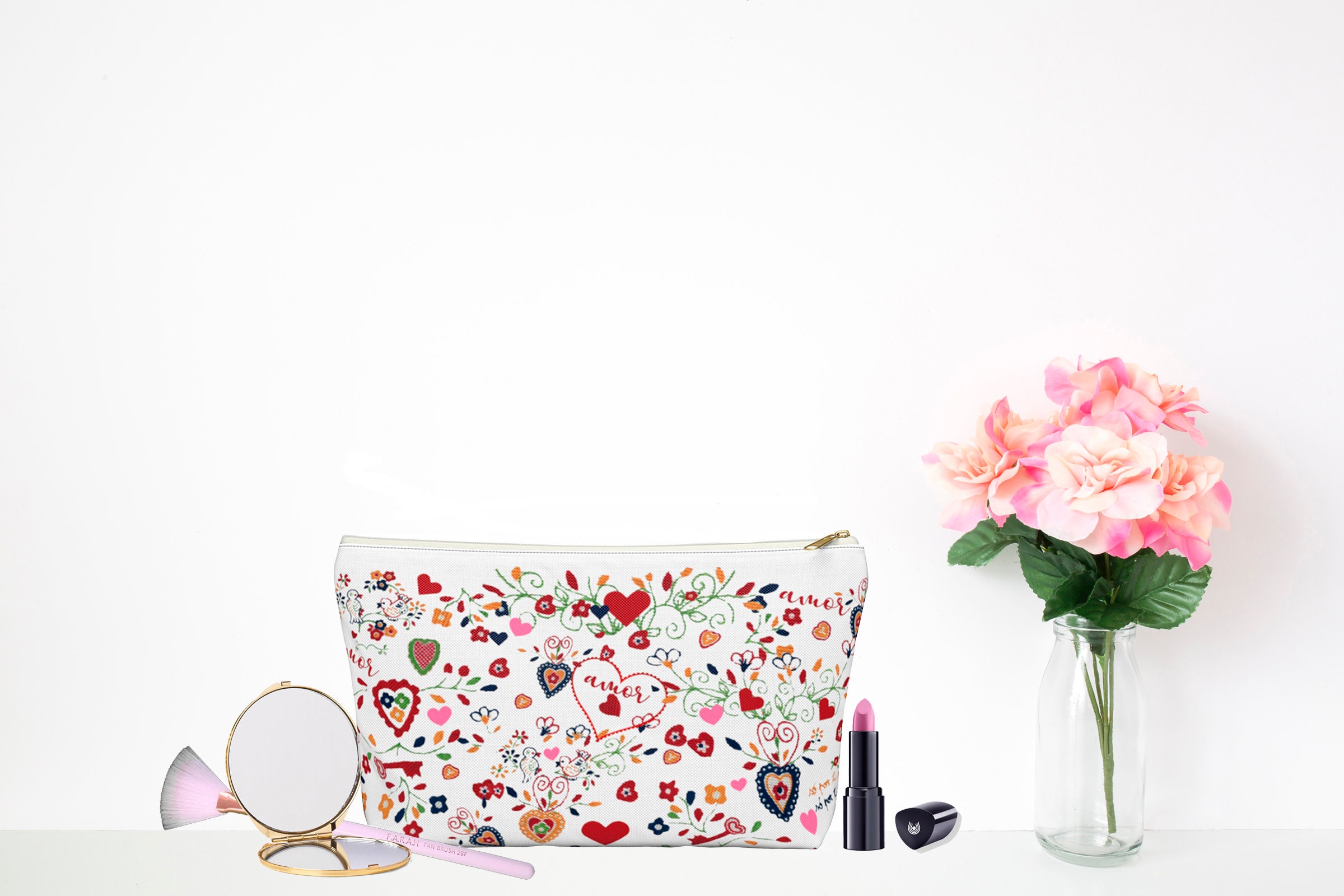 Portuguese Makeup Bag Lencos Dos Namorados Portugal Gifts - Etsy