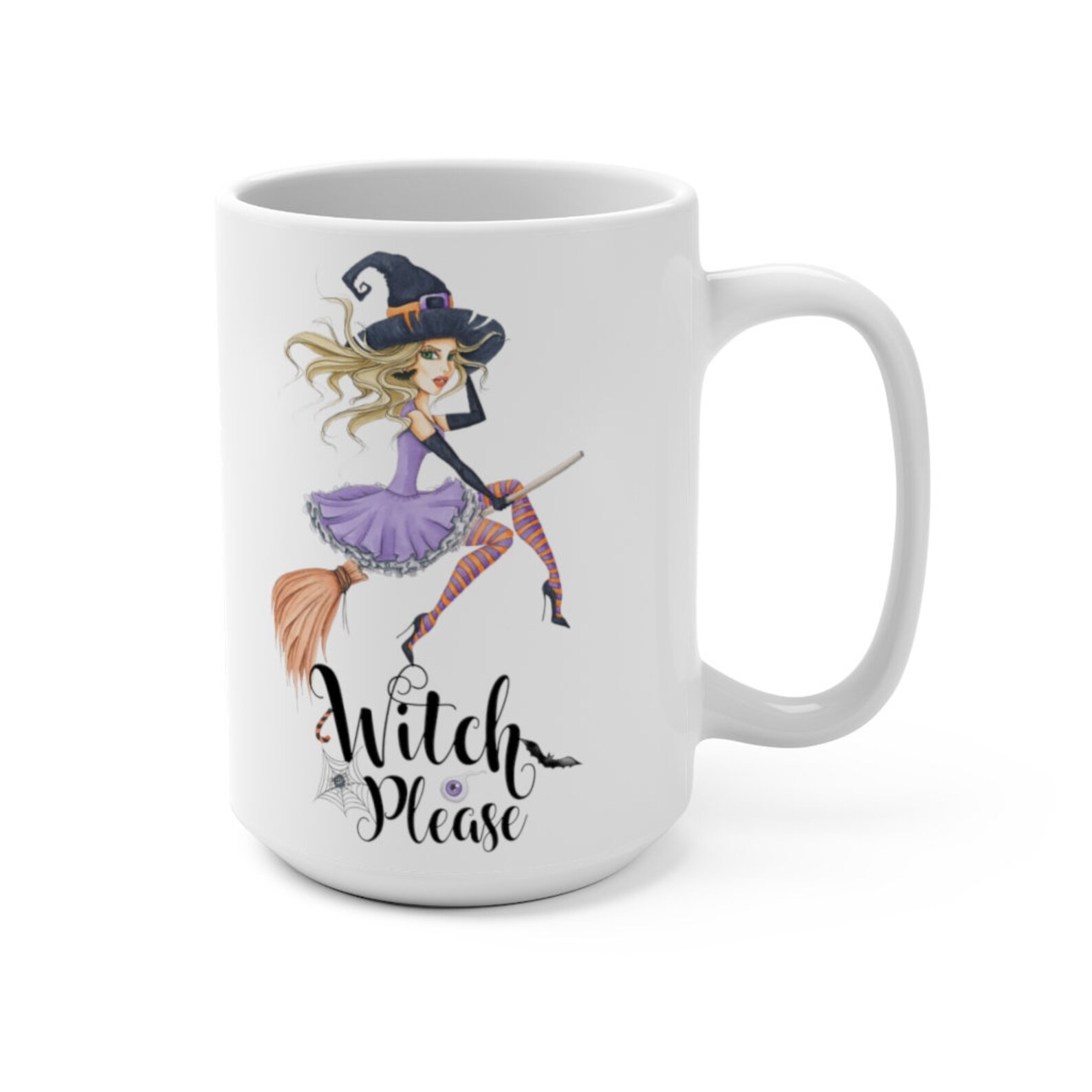 Witch Please Halloween Mug, Custom Witch Mug, Funny Sexy Witch, Tis the ...