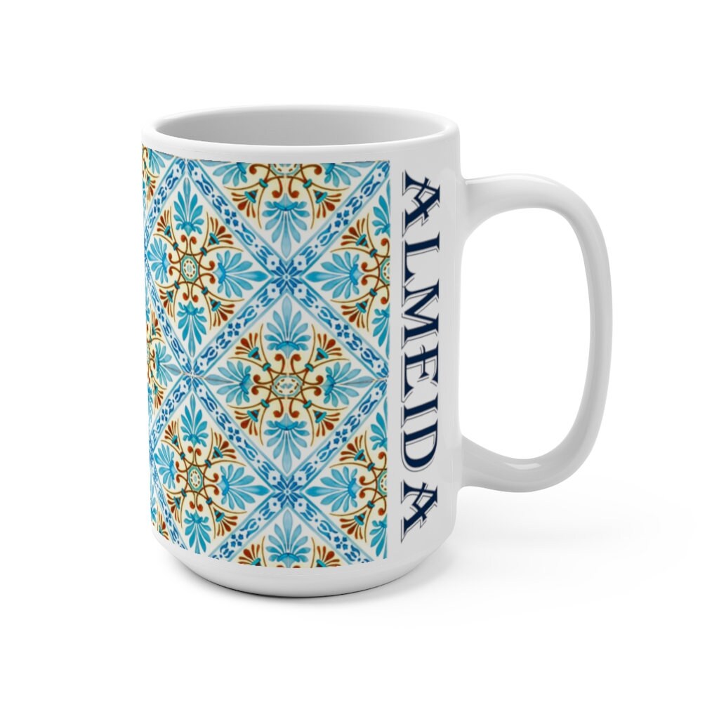 Personalized Portuguese Azulejo Mug Portugal Gifts - Etsy