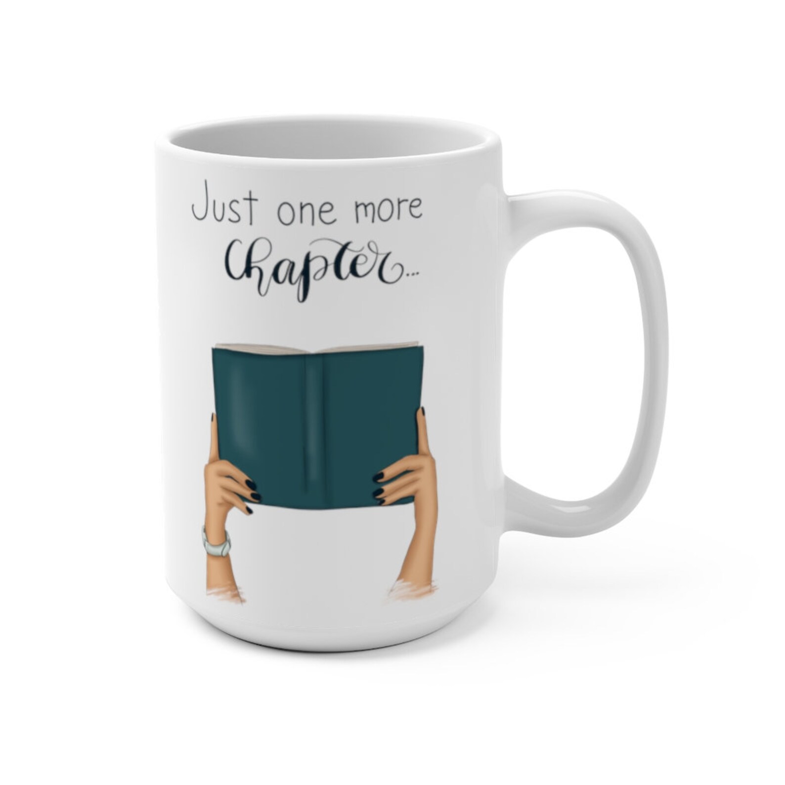 Just One More Chapter Coffee Mug, Book Lover Gift - Etsy