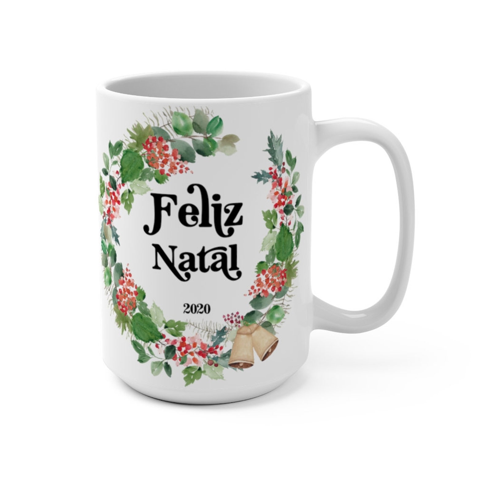 Feliz Natal Mug Portuguese Christmas Mug Spanish Mug - Etsy