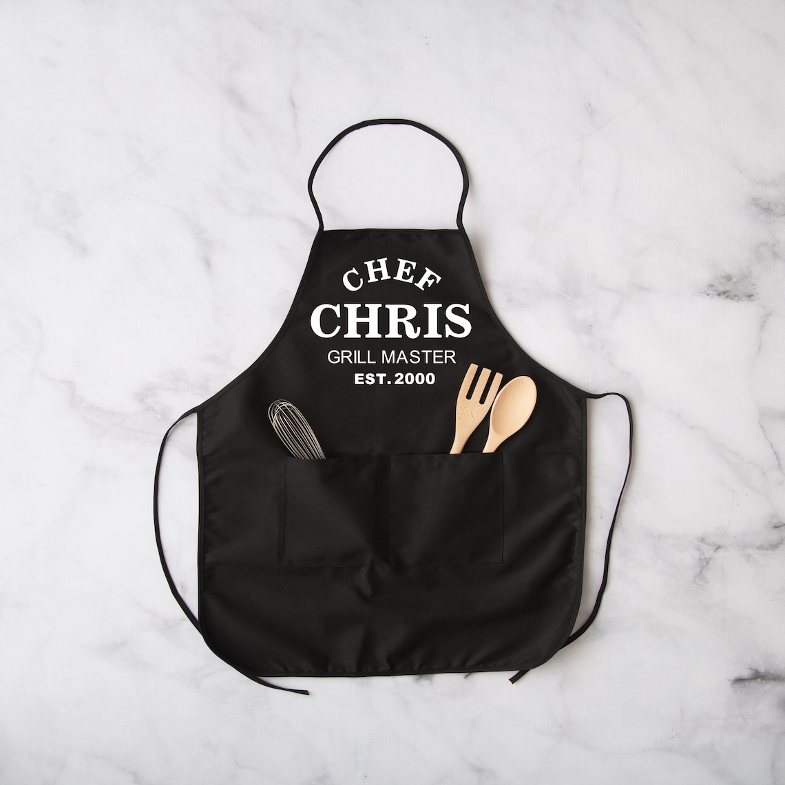 Grill Master Chef Apron Dad Apron Father's Day Gift Dad - Etsy