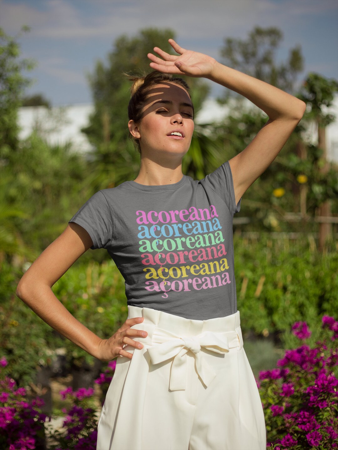 Portuguese Azores Tshirt, Acoreana Shirt, Azores Island Shirt ...