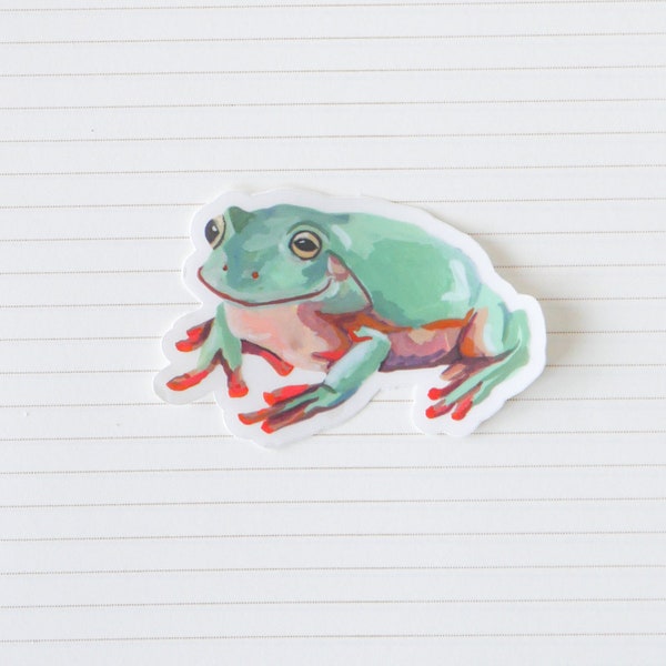 Tree Frog Decal - Etsy