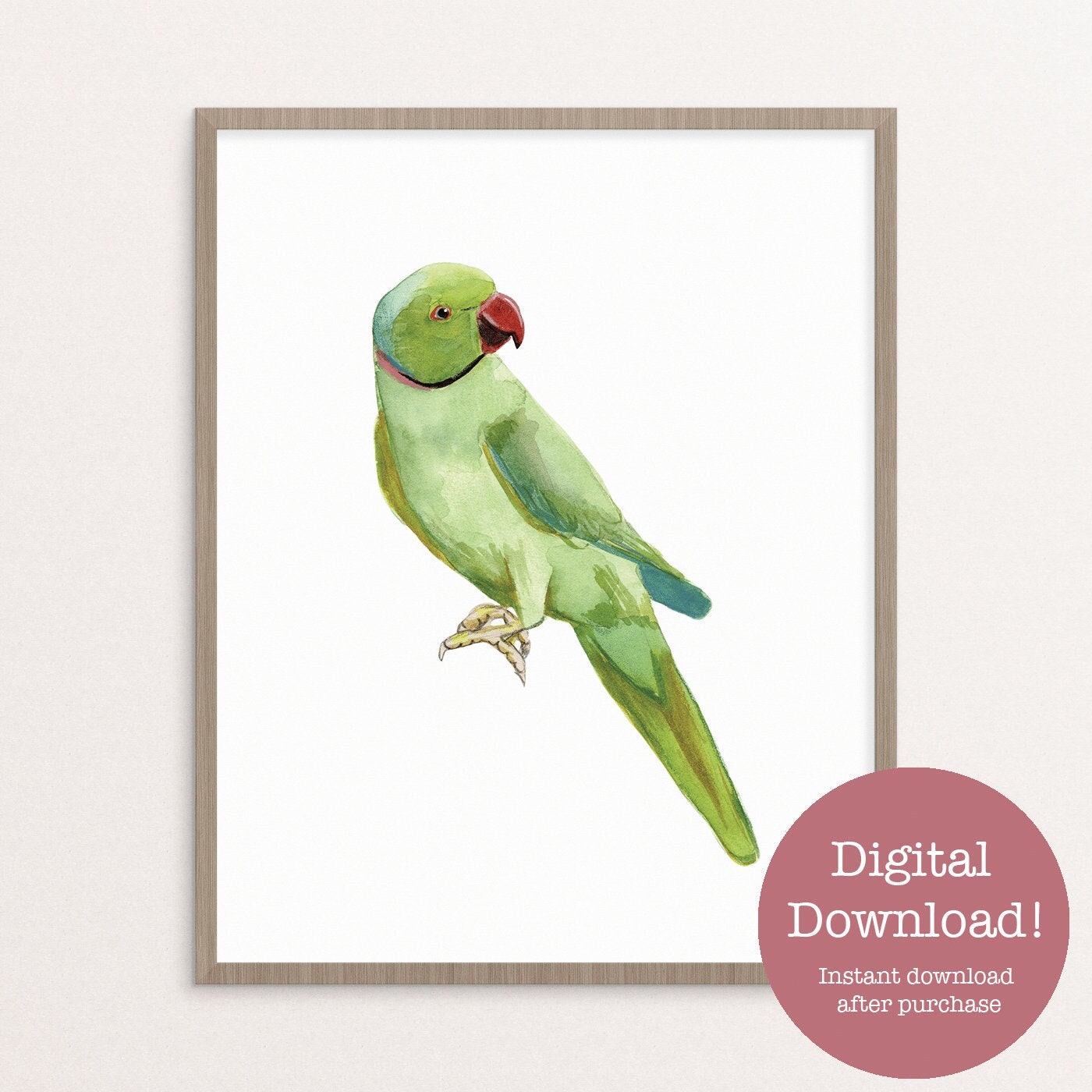 Indian Parrot Painting
