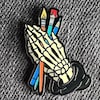 Hand Painted Wearable Gorilla Tag Finger Painter Badge Pin VR Gtag ...