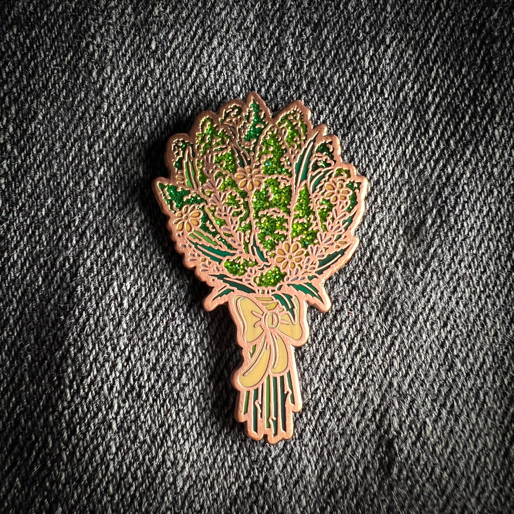 WEED BOUQUET PIN Cannabis Bouquet Weed Flowers Gifts for - Etsy