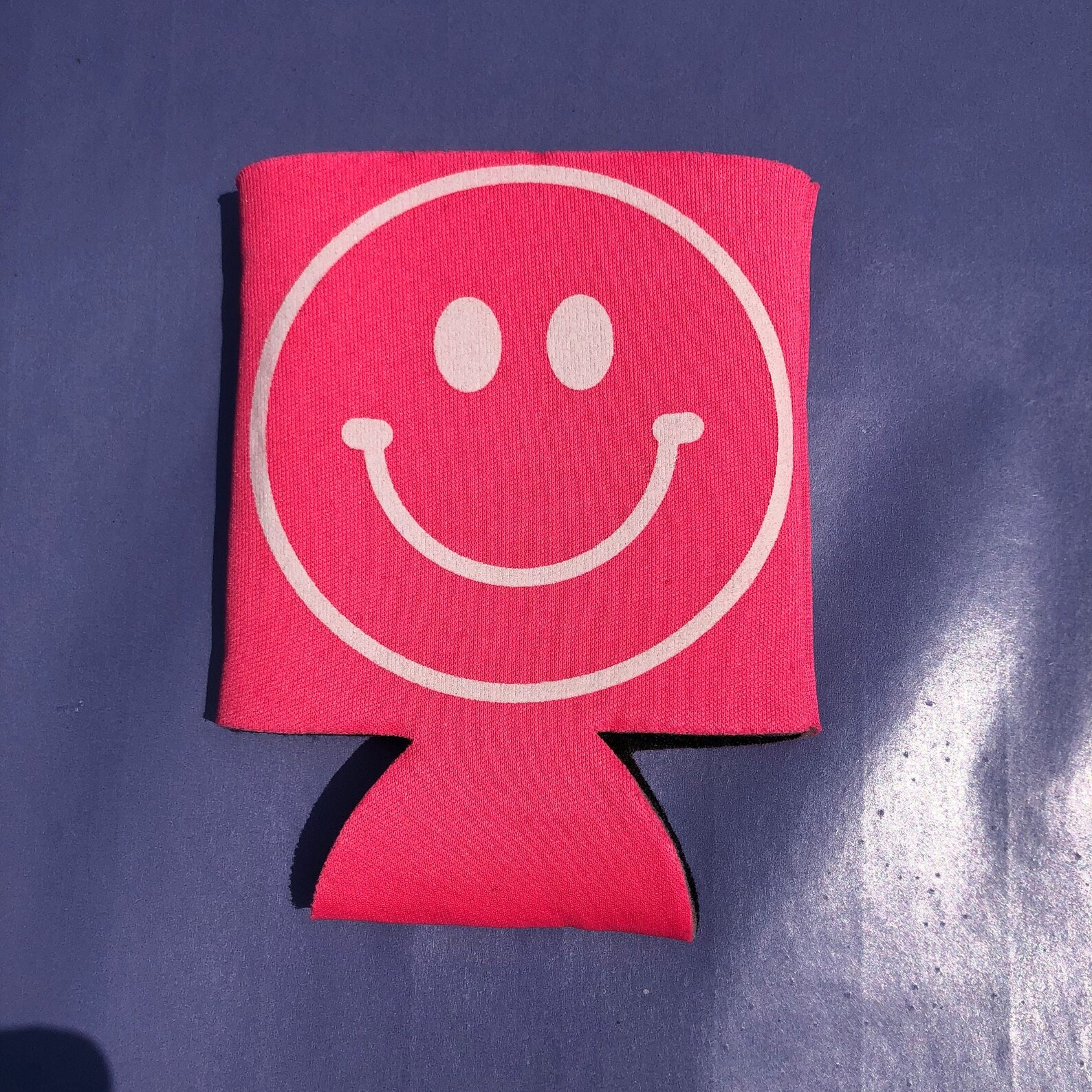 Smiley Face Can Cooler Beer Hugger Drink Cooler - Etsy