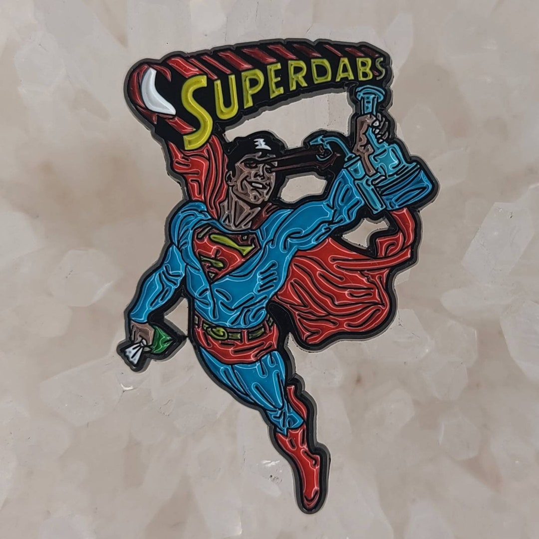 10 Pack Super Dabs Weed Hero Super Man Comic Book Cartoon - Etsy