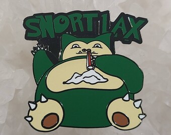 Snorlax Enamel Pins - Etsy