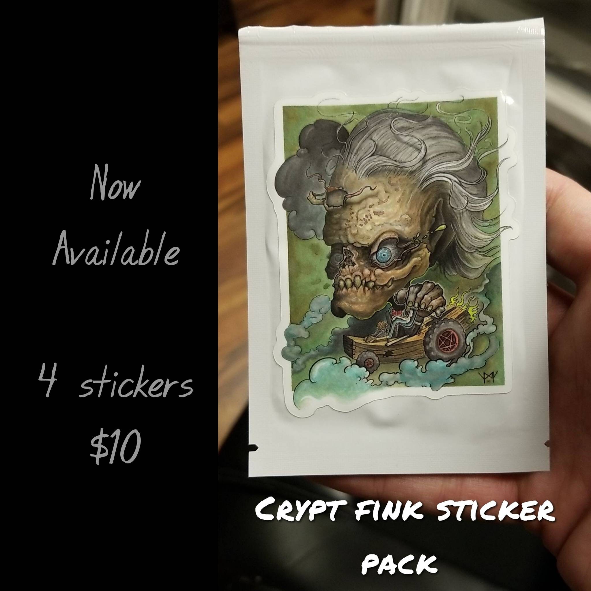 Stickers Craft Supplies & Tools Crypt Fink Sticker packs by ...