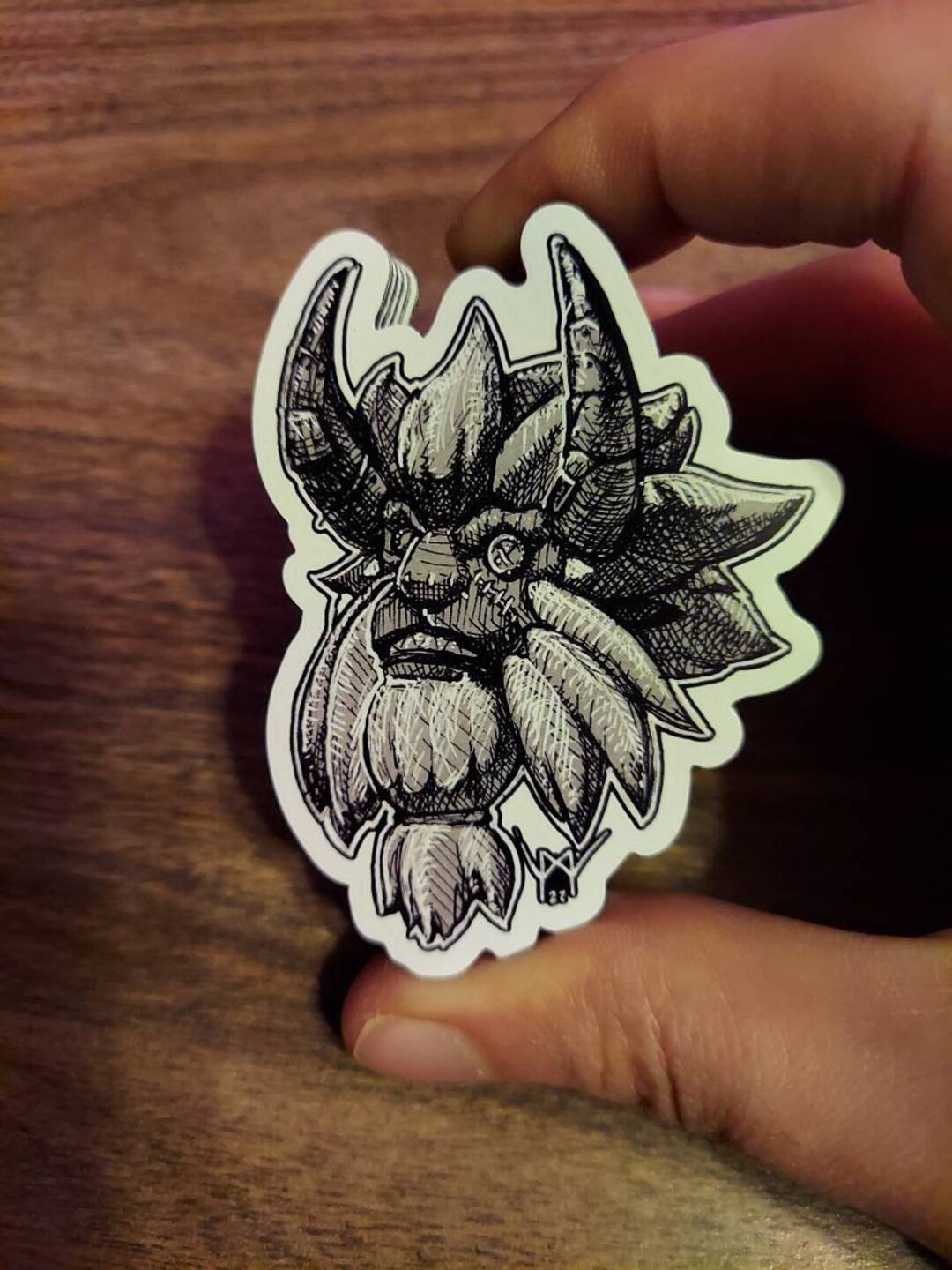 Lynel mask Magnet by Markweilandart - Etsy