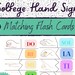 Homeschool Printable Music Activity Cards Solfege / Kodaly Hand Signs ...