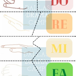 Homeschool Printable Music Activity Cards Solfege / Kodaly Hand Signs ...