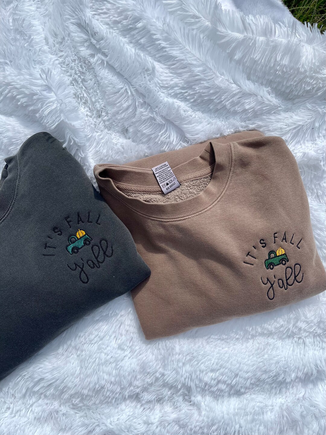 FALL EMBROIDERED CREWNECK Its Fall Yall Fall Vibes Gifts for Her Fall ...