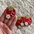 STRAWBERRY PATCH Embroidered Patch Iron on Patch Strawberry Aesthetic ...