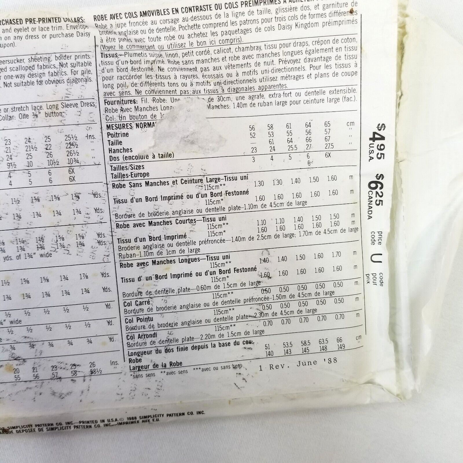 Daisy Kingdom Simplicity Sewing Patterns Lot of 3 Girls Dresses Size 5 ...