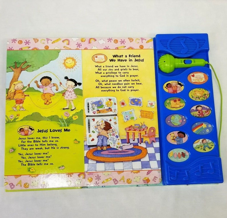 Sing Along Bible Songs Play A Song Sound Book Tested Works With ...