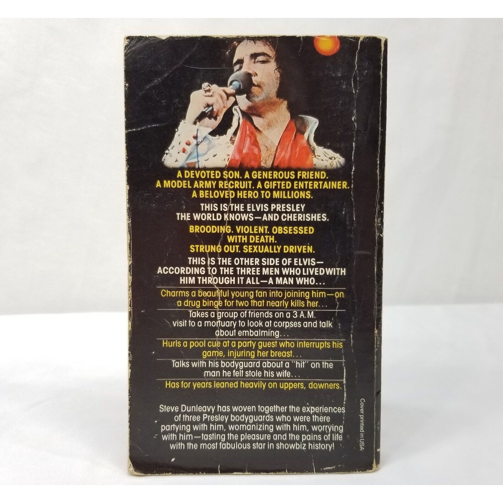 Elvis What Happened Dunleavy Vintage 1977 Book Red Sonny West Dave ...