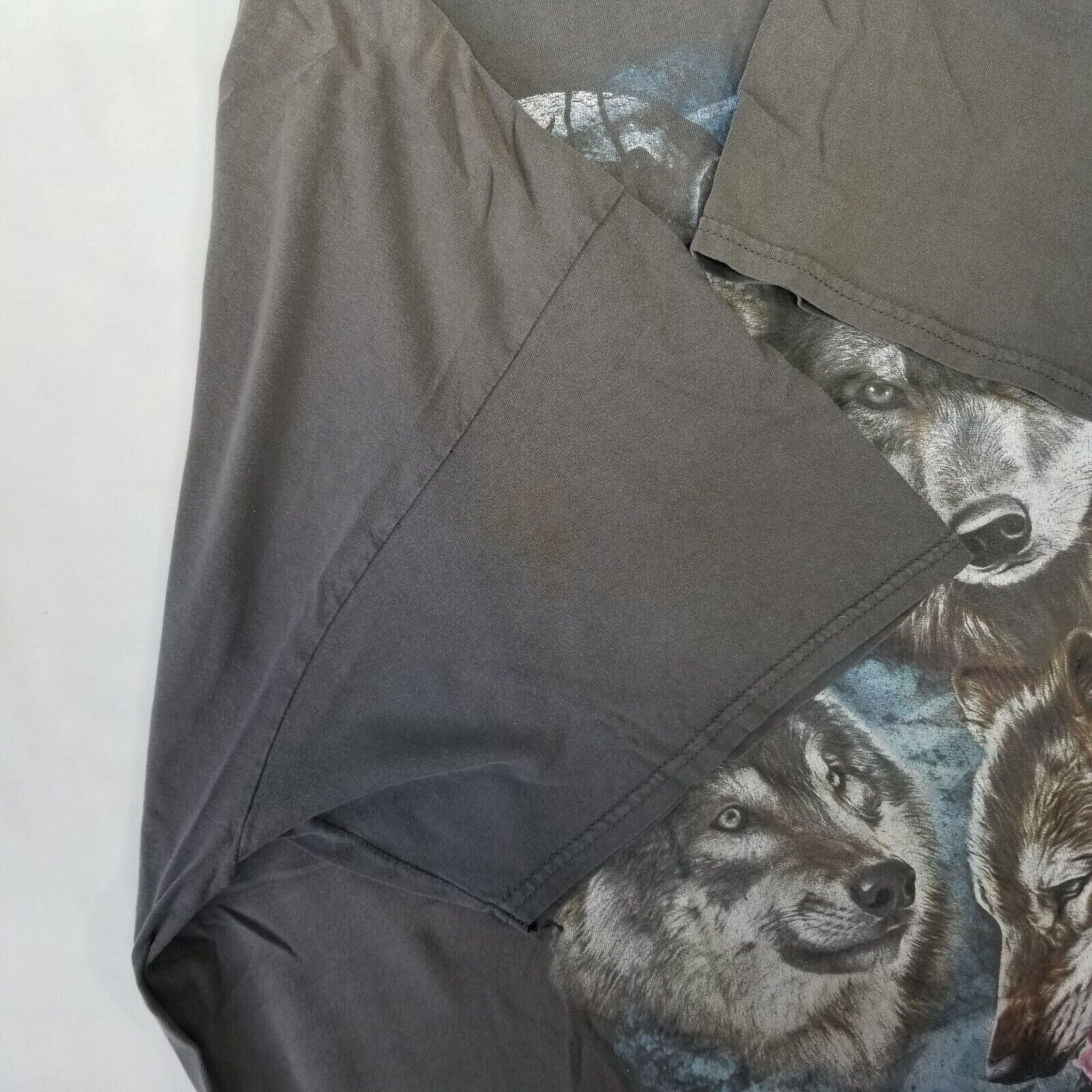 Vintage Y2K Wolves T-shirt Fruit of the Loom Mens Size 2XL - Etsy