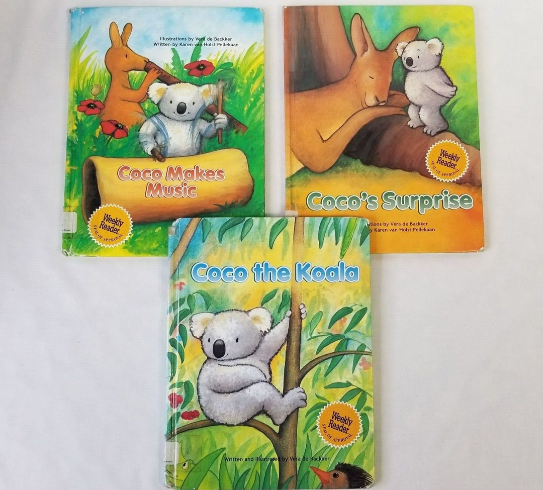 Coco the Koala Books Lot of 3 Vera De Backker Australia Stories ...