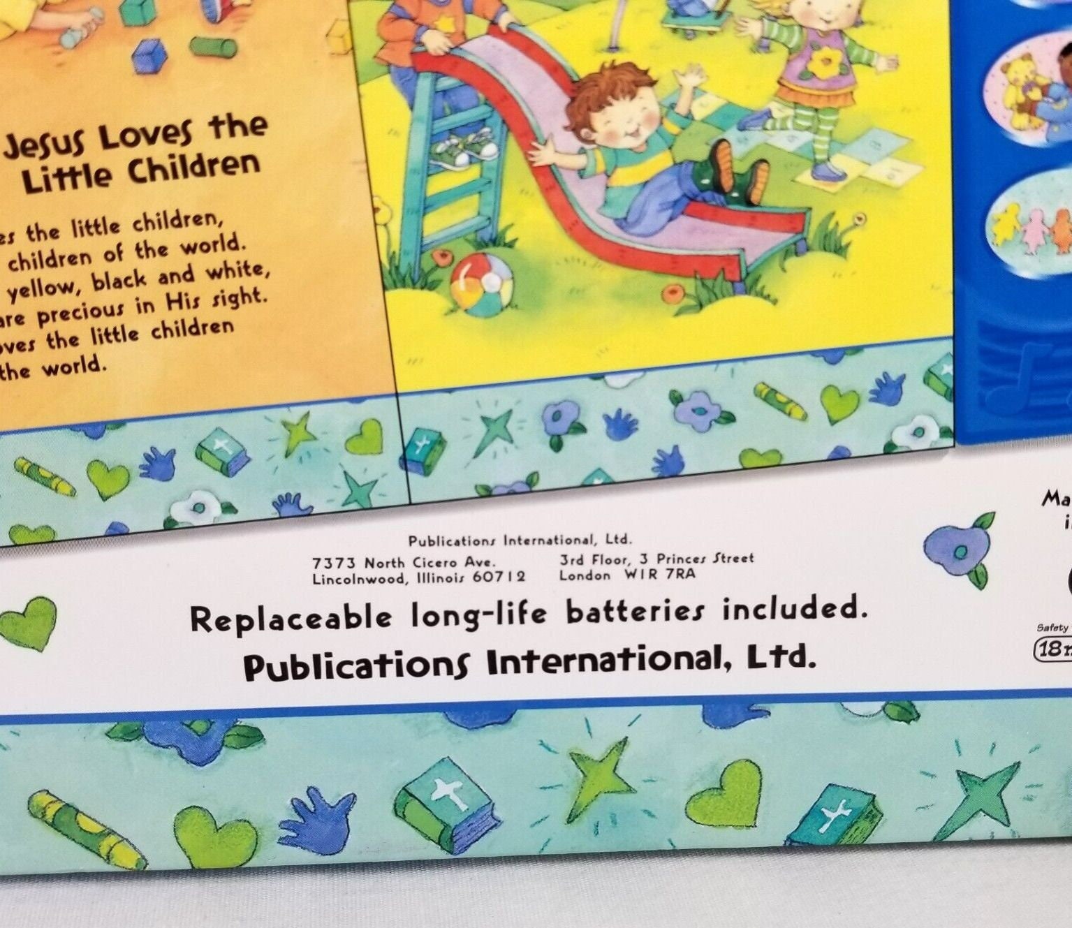 Sing Along Bible Songs Play A Song Sound Book Tested Works With ...