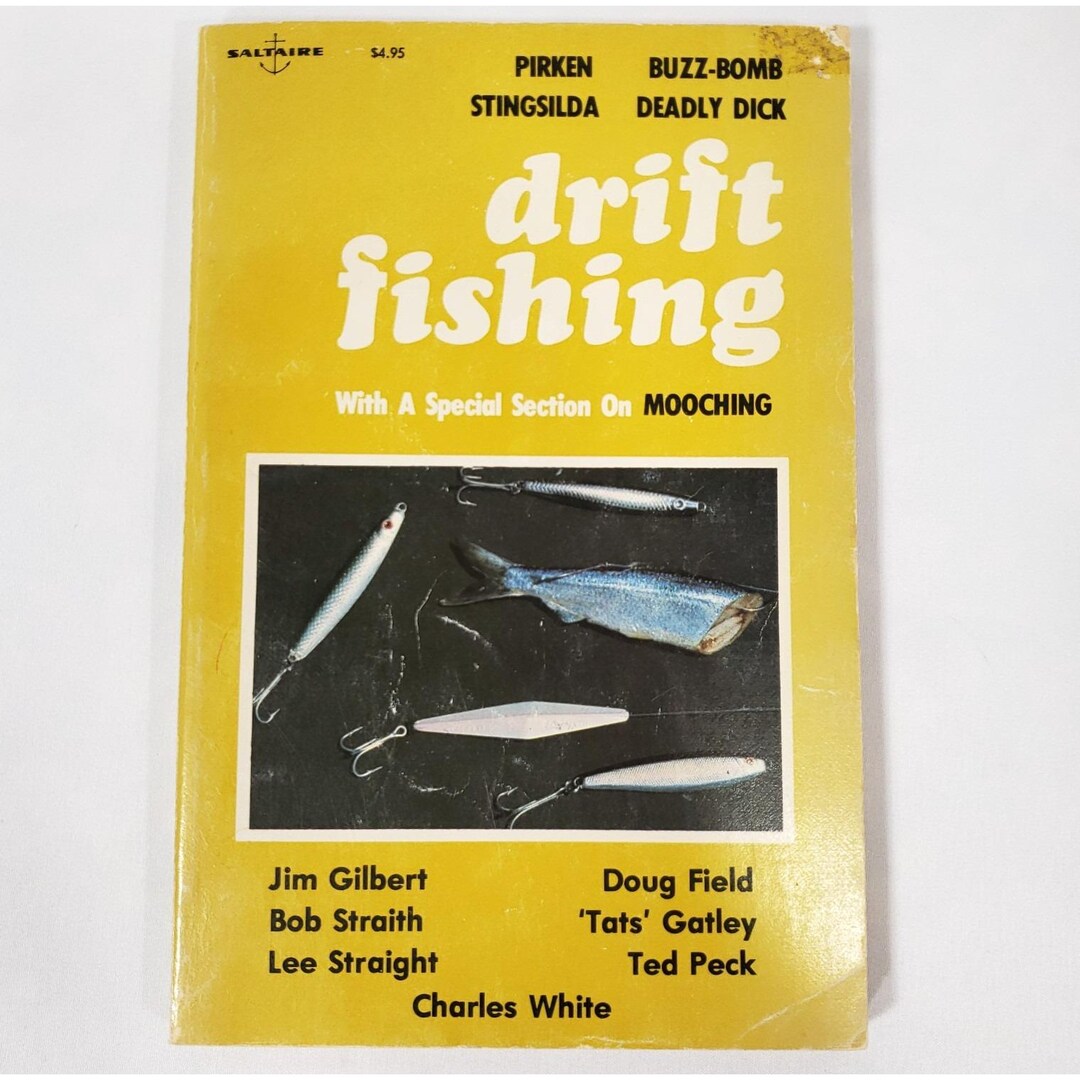 Drift Fishing Mooching Lures Pacific Salmon Vintage 1979 Paperback Book ...