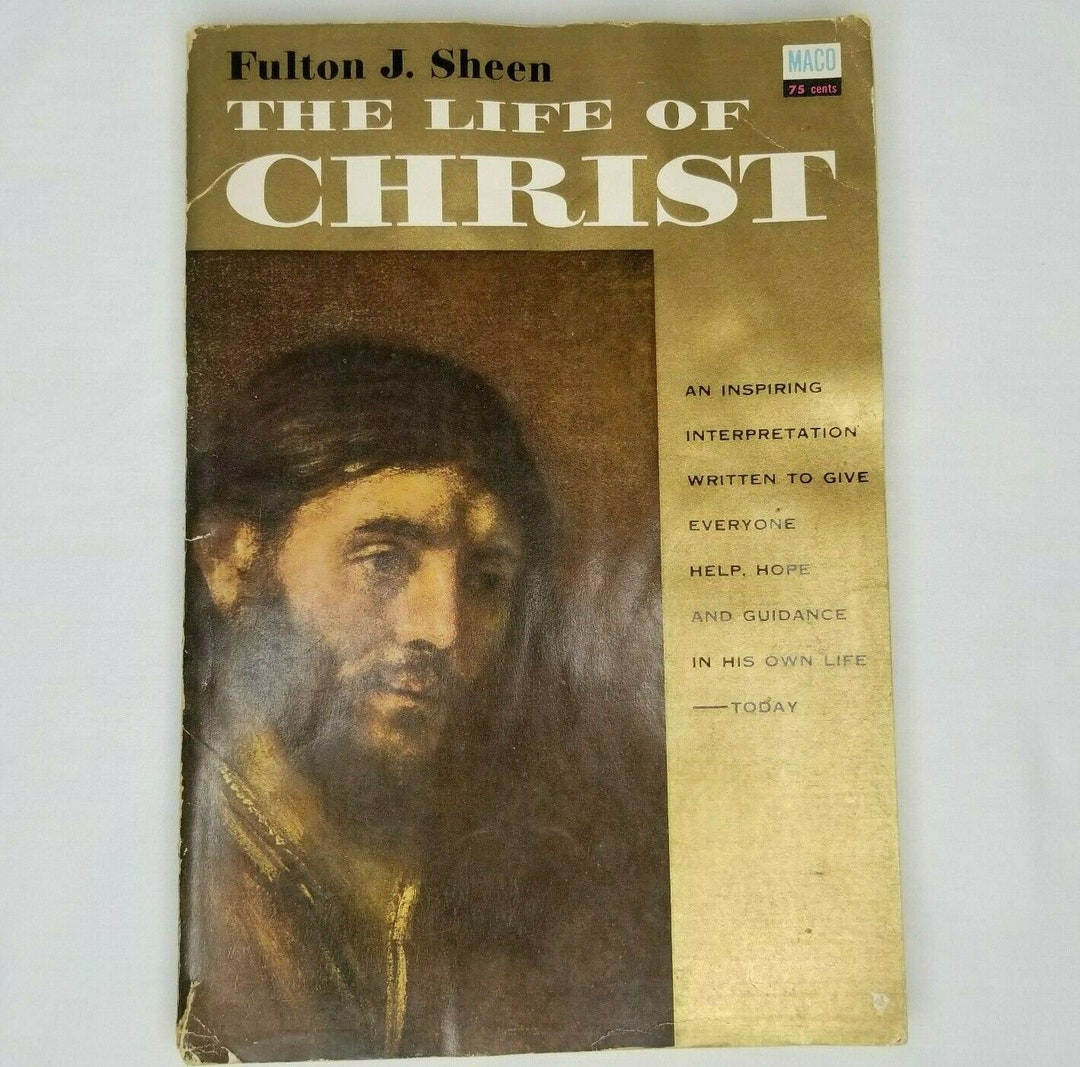 The Life of Christ Fulton Sheen Maco Magazine 1954 Christian Book ...