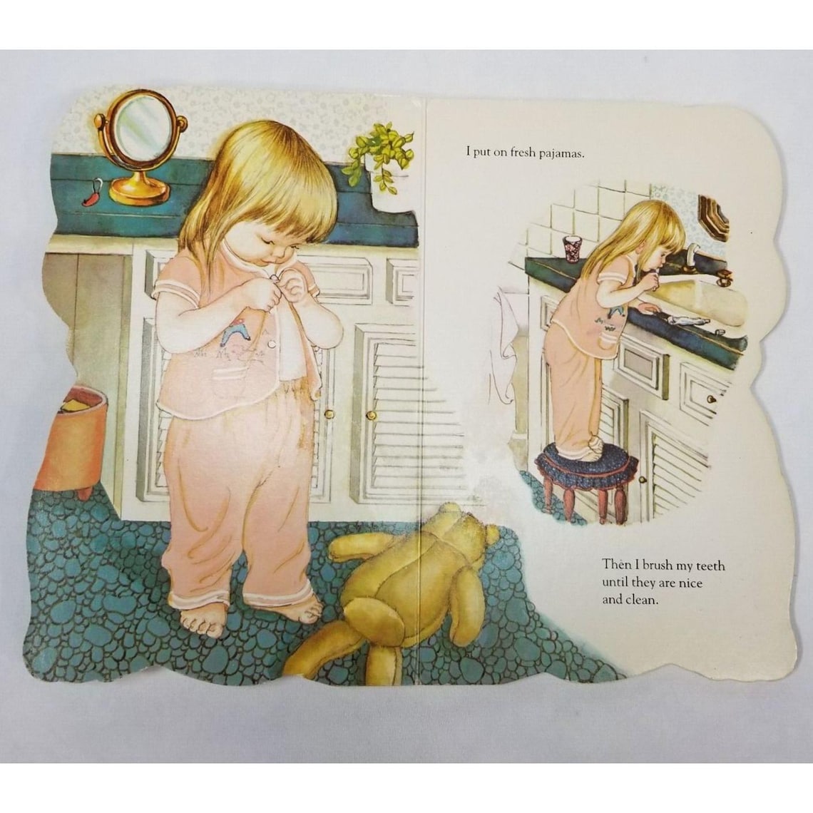 Vintage My Goodnight Book Eloise Wilkin 1981 Golden Sturdy Shape Book ...