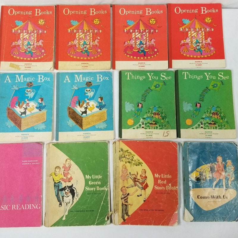 Old School Readers - Etsy