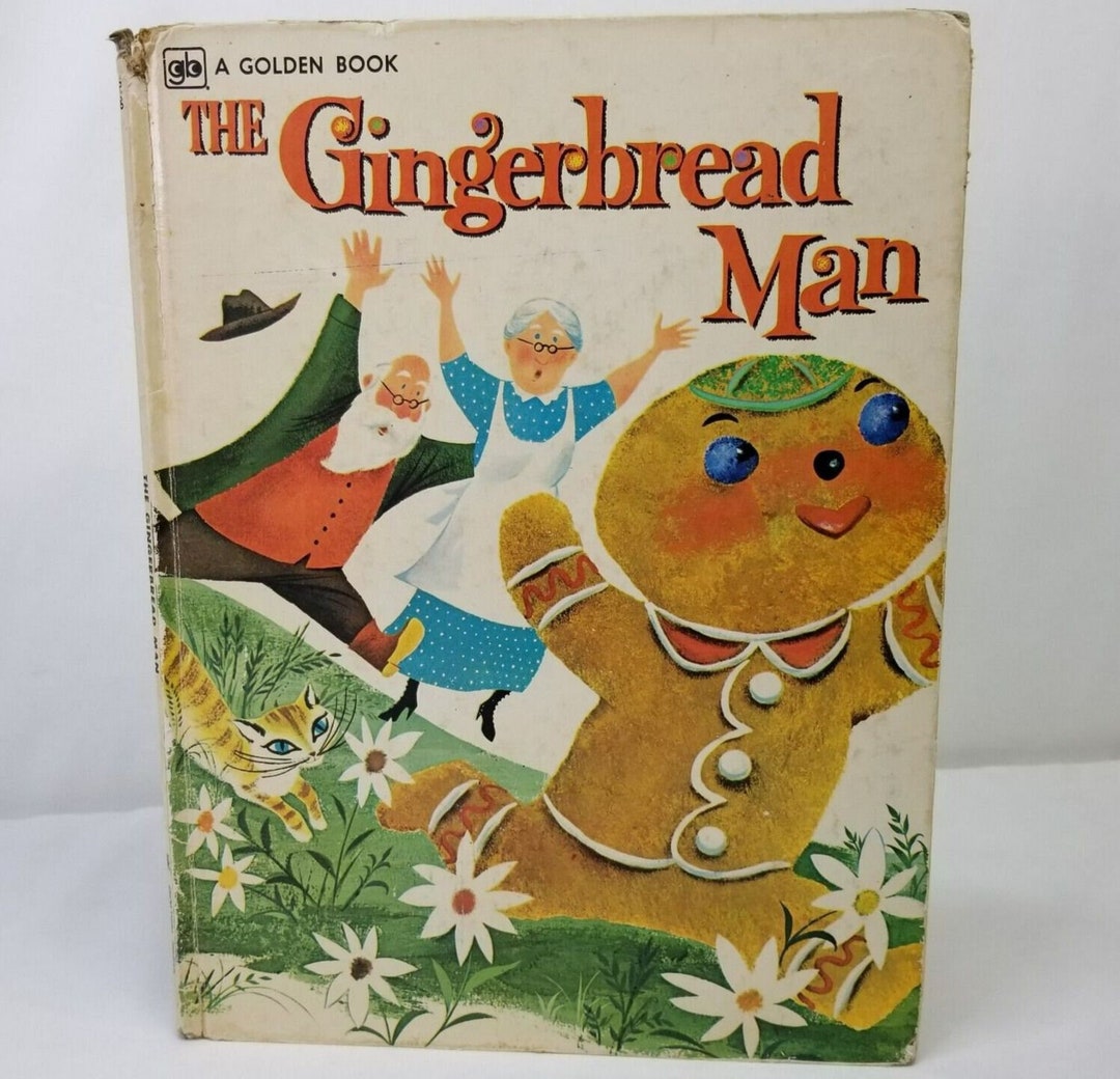 The Gingerbread Man Big Golden Book Rutherford Hardcover Vintage 1976 ...