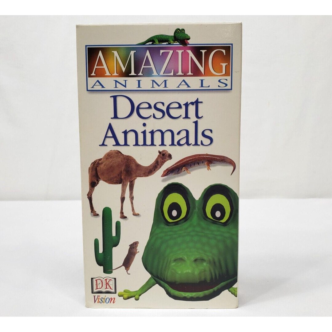 Henrys Amazing Animals Desert Animals VHS Disney Channel TV Show DK ...