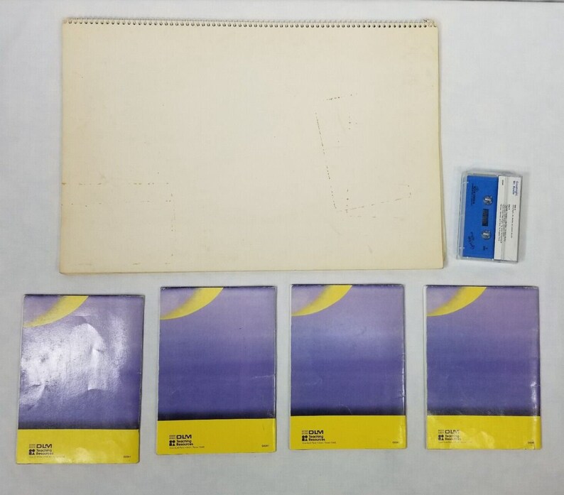 Good Night Mr Beetle Classroom Lot Big Book Audio Cassette Tape 4 ...