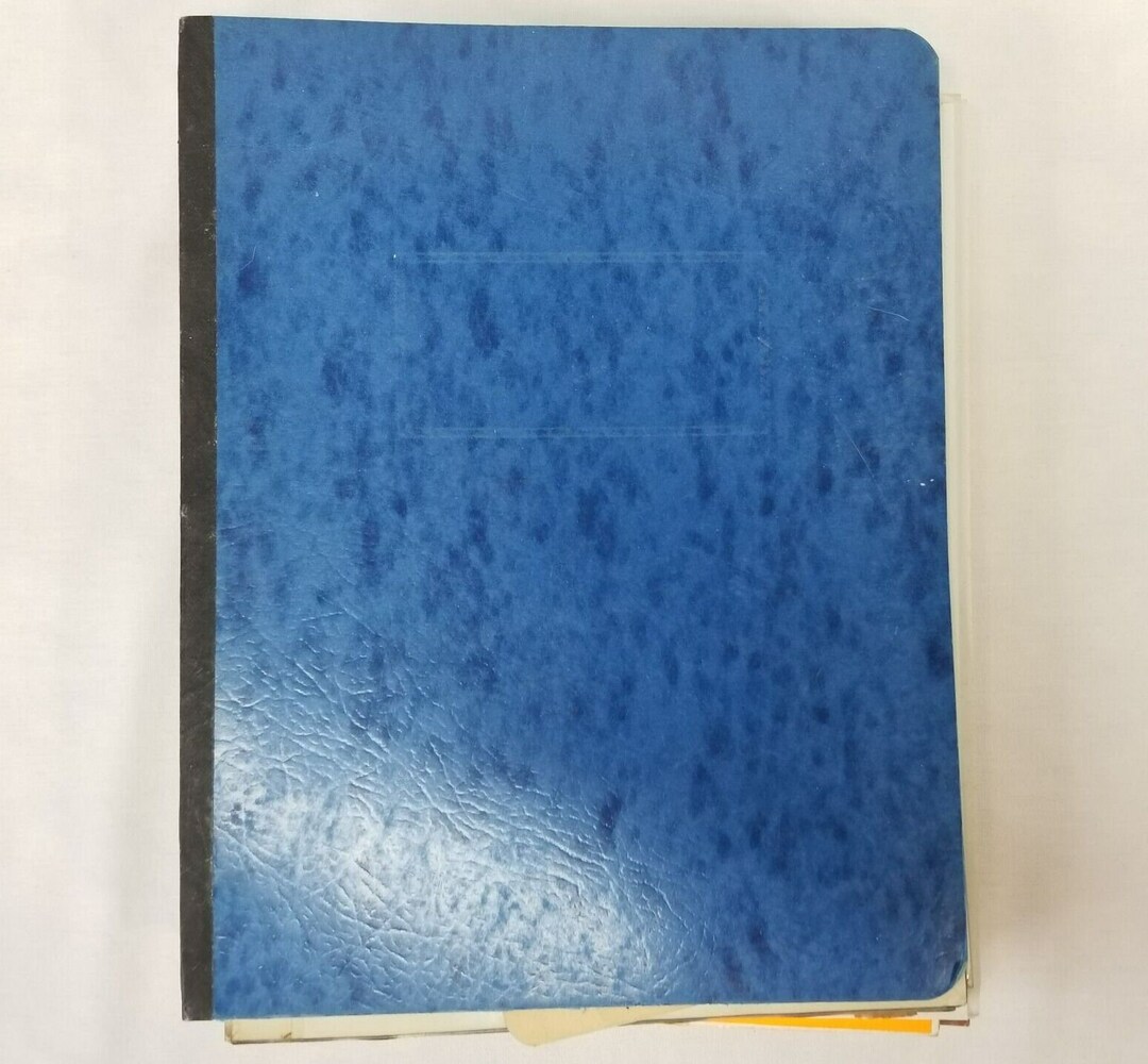 Engineers Personal Binder Vintage 1970s Construction Standards Building ...