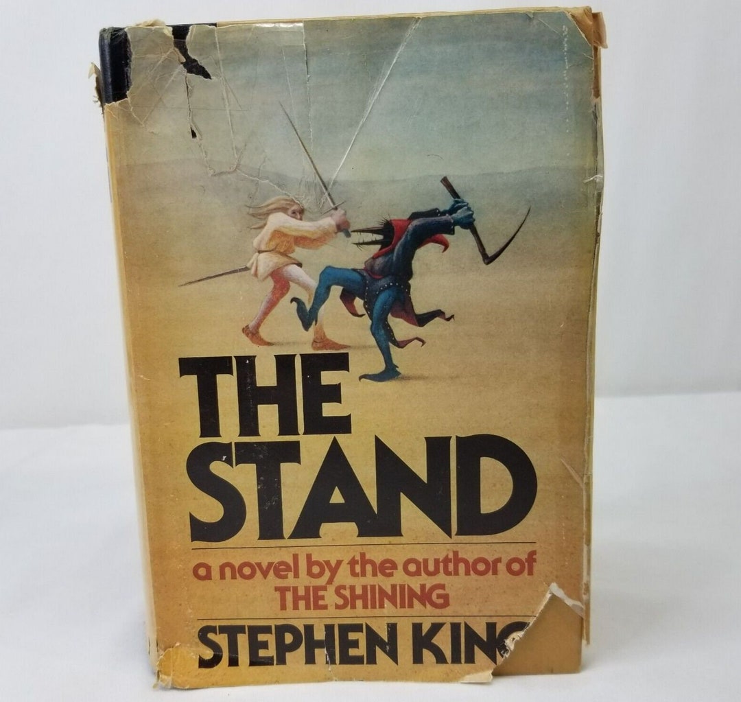 The Stand by Stephen King Early Book Club Edition Hardcover T45 Gutter ...