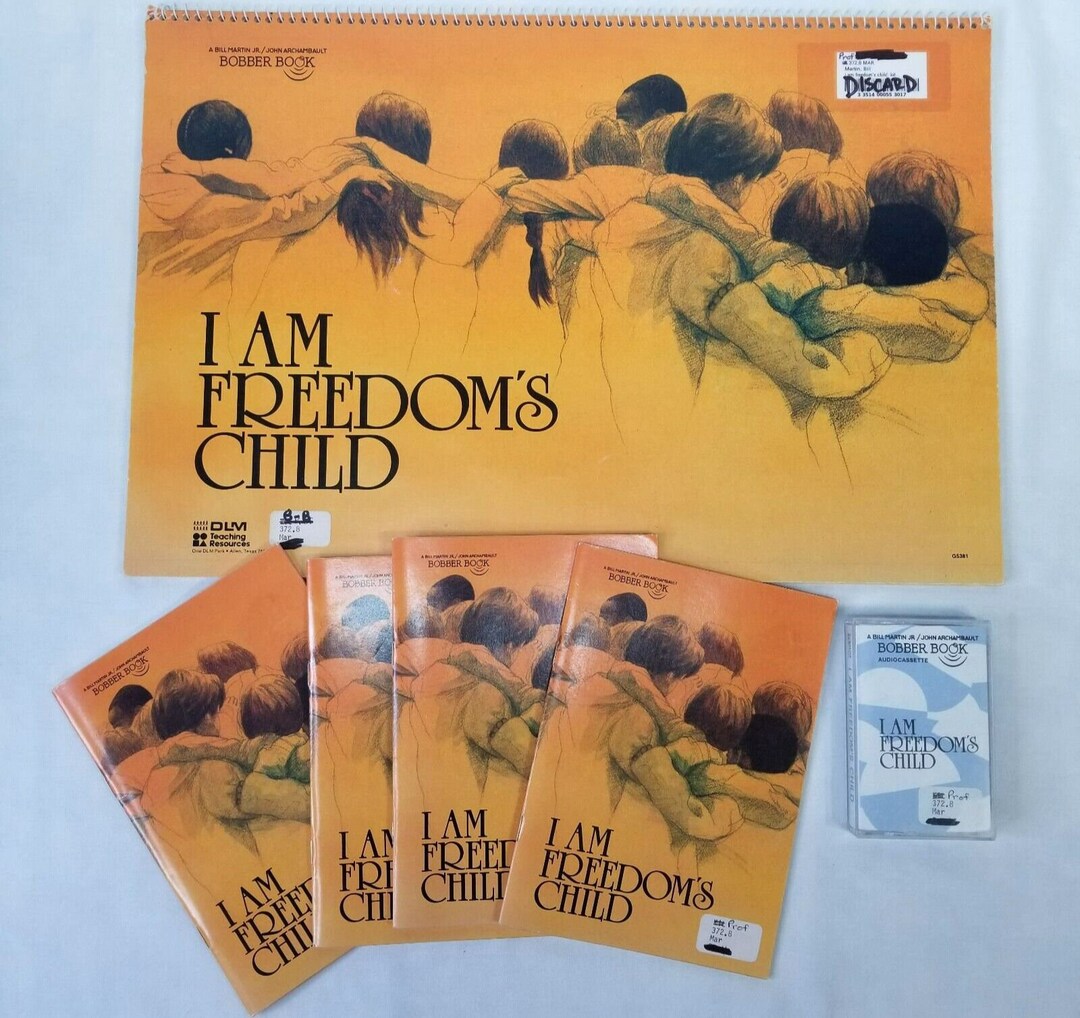 I Am Freedoms Child Classroom Lot Easel Book Audio Cassette Tape 4 ...