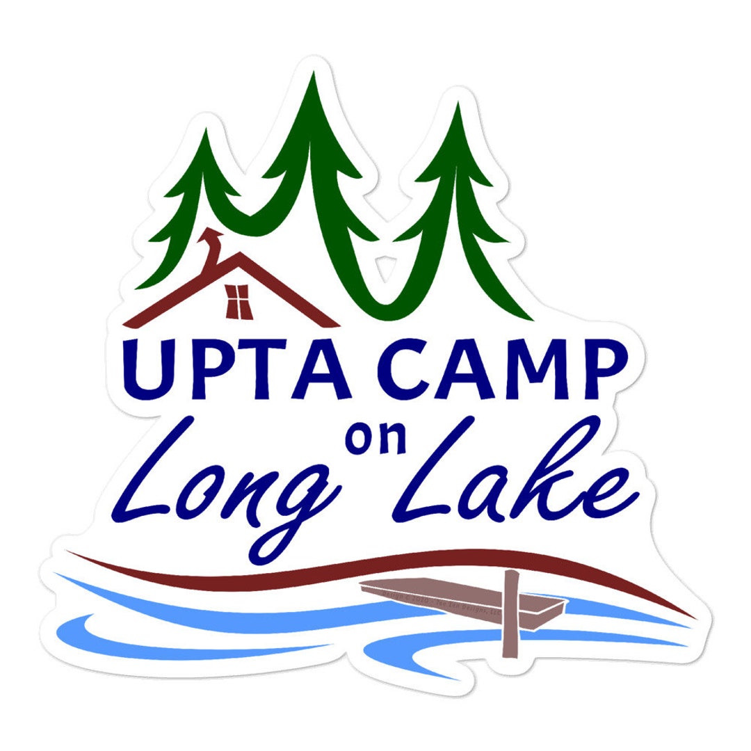 Upta Camp on Long Lake Sticker / Funny Sticker / Lake Life / - Etsy