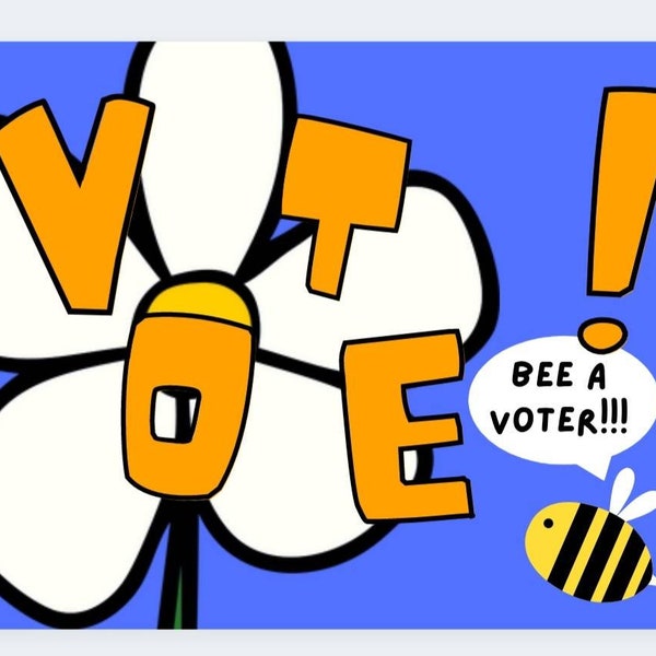 Bee Postcards - Etsy