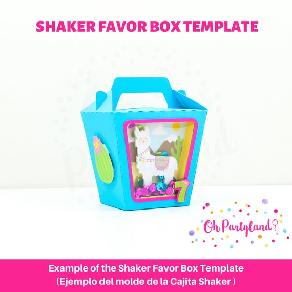 Shaker Box Svg Dxf Pdf Png Favor Box Template SVG Files | Etsy