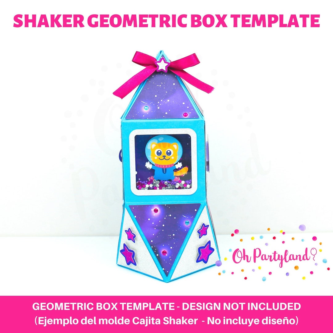Shaker Box Template - Geometric Box Templates Svg, Dxf, Png and Pdf ...