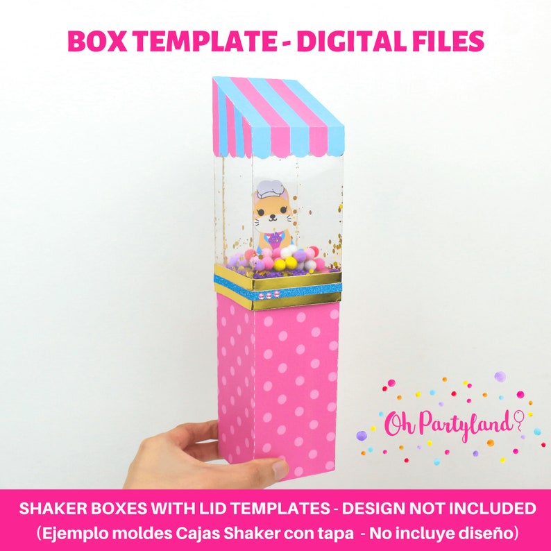 Shaker Box SVG DXF PDF Png Rectangular Boxes Templates - Etsy