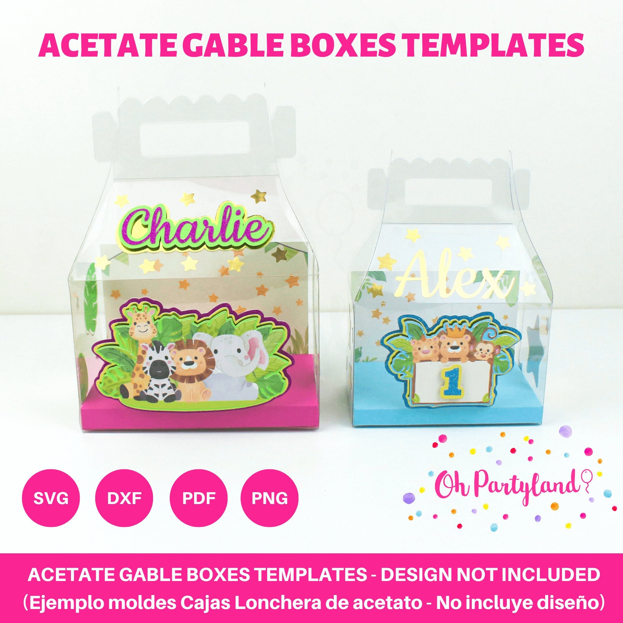 Clear Acetate Box Etsy UK