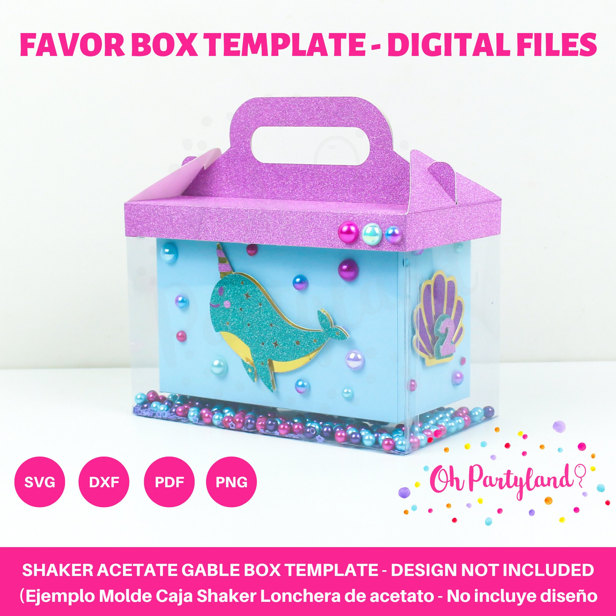 Shaker Acetate Gable Box Template - Shaker Box SVG Cricut , DXF, PDF ...