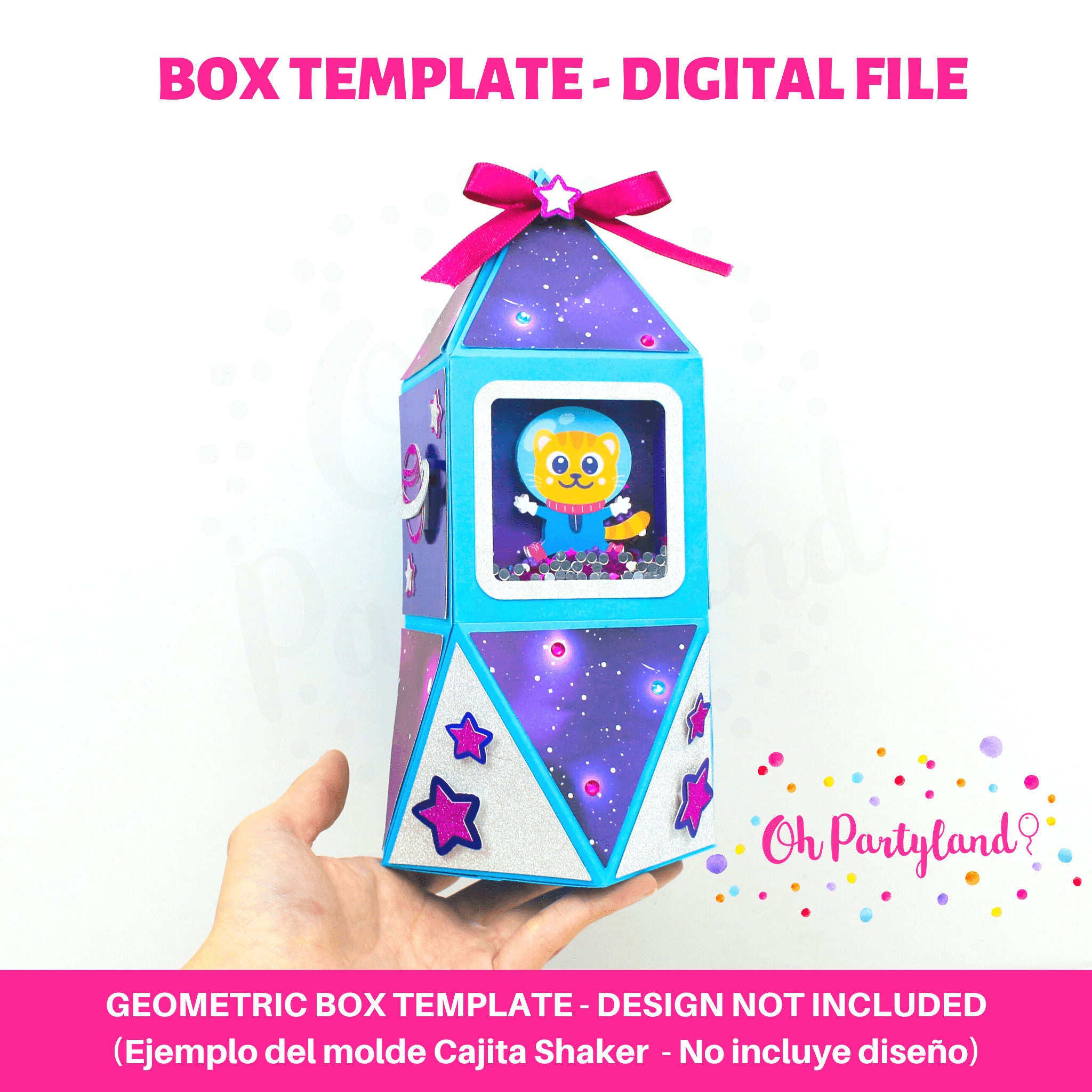 Shaker Box Template - Geometric Box Templates Svg, Dxf, Png and Pdf ...