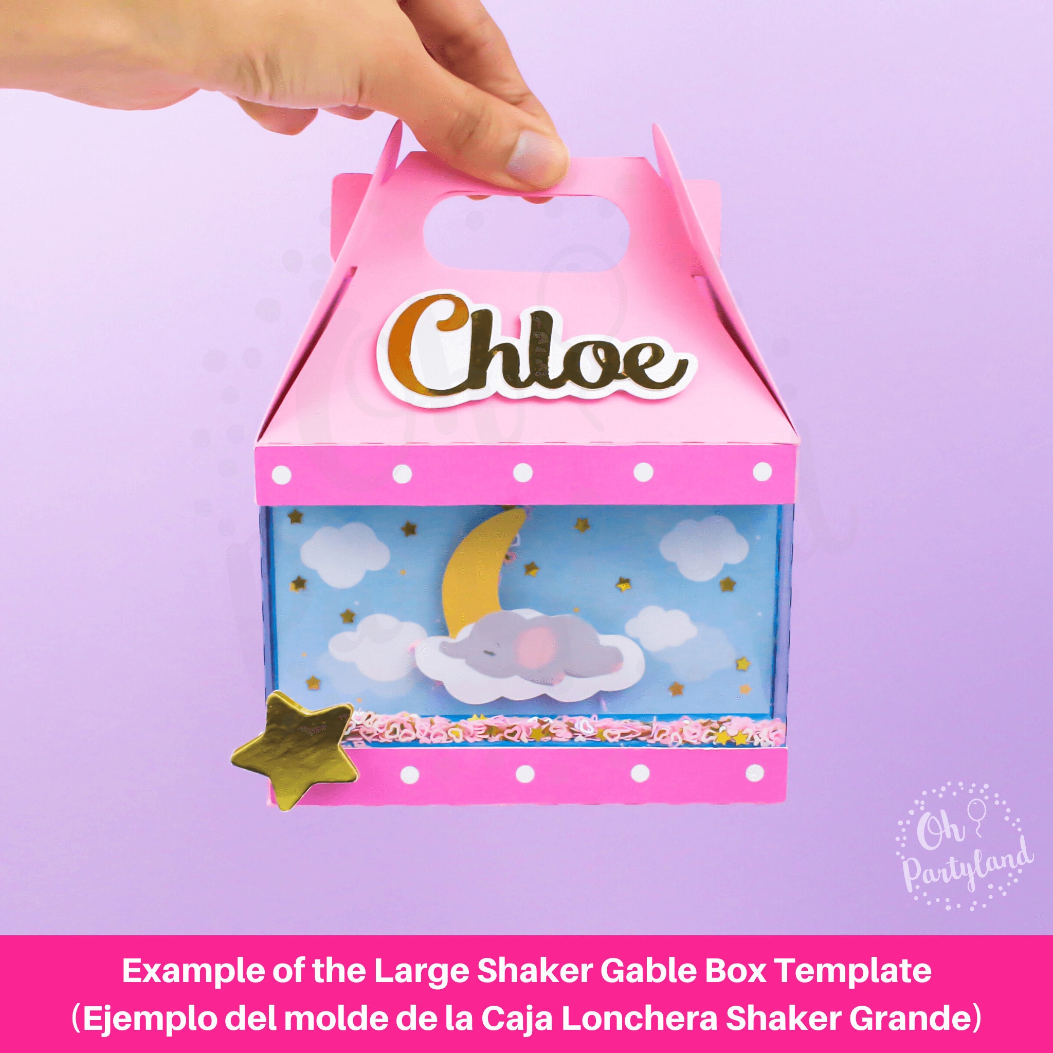 Gable Box SVG DXF Shaker Gable Box Template Cut File Gable Etsy